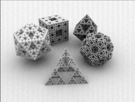 platonic fractal 3d model