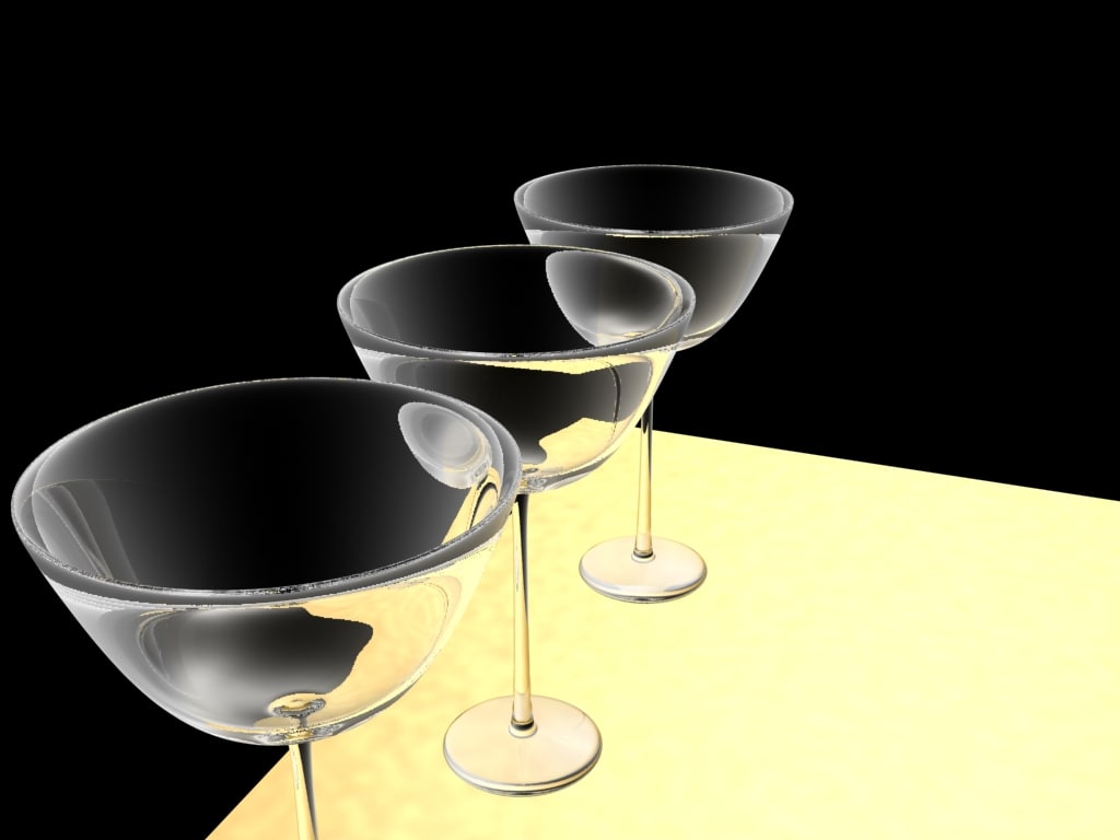 free glass 3d model