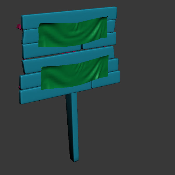 3d wooden message board