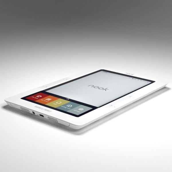 barnes noble nook 3d model