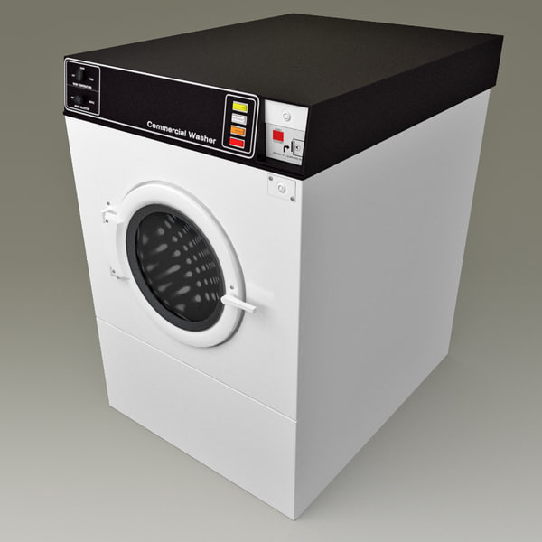 3d washers set modelled model