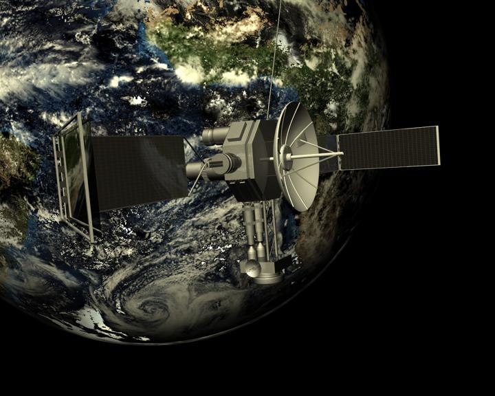 satellite 3d model