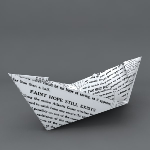 Paper Ship 3d Model paper-ship-3d-model