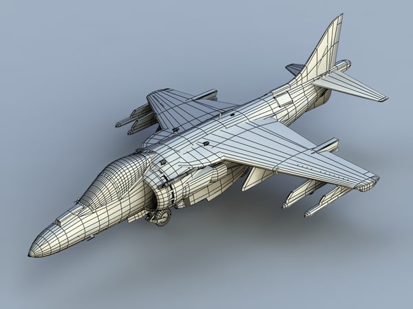 3ds max harrier