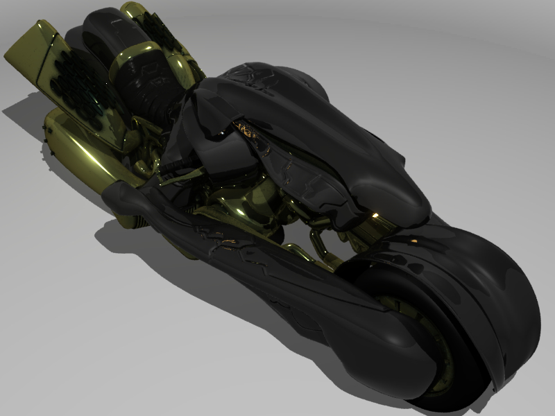 fenrir motorcycle 3d model