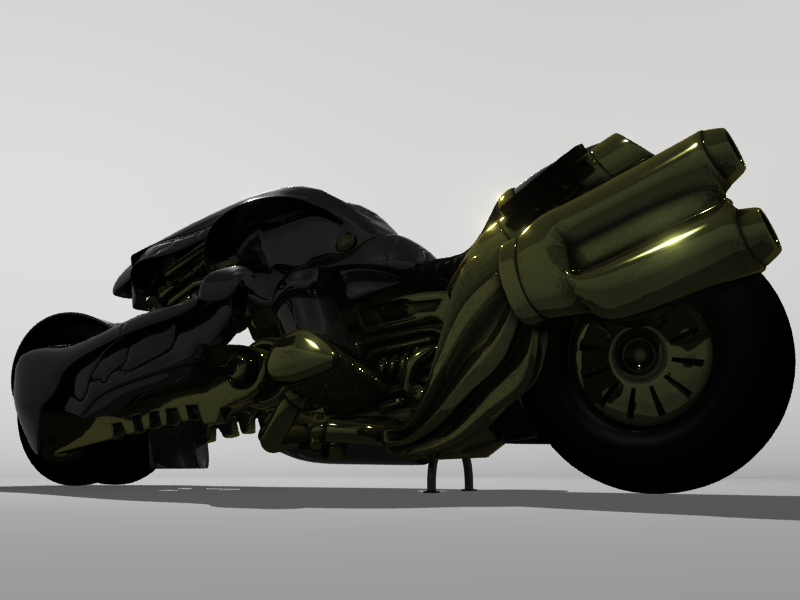 fenrir motorcycle 3d model