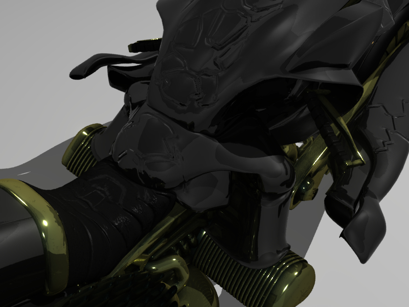 fenrir motorcycle 3d model