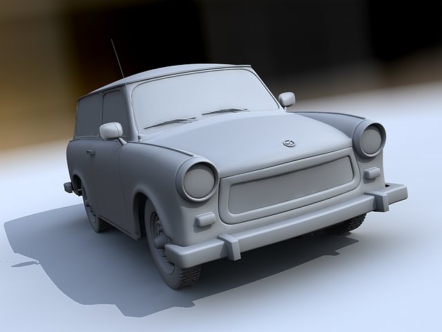 Trabant 3D Models for Download | TurboSquid