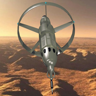 3ds alien gunship gun