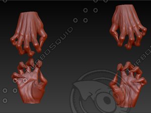 Hand STL Models for Download | TurboSquid