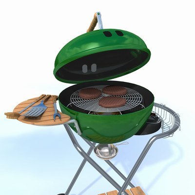 grill 3d model