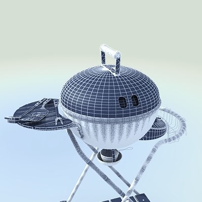 grill 3d model