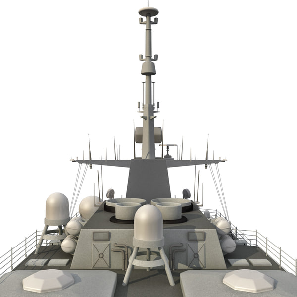 littoral combat ship uss 3d model