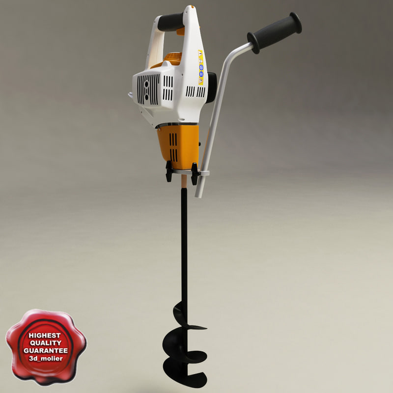 Stihl Bt 45 Drill 3d Model