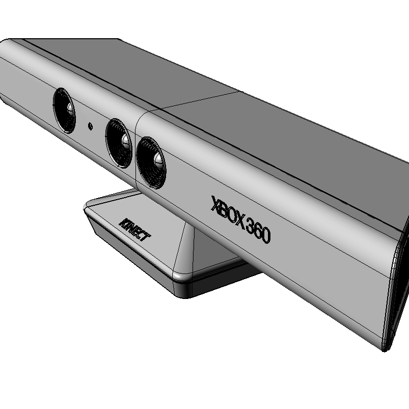 3D 모델 Xbox Kinect High 상세 3D 모델 - TurboSquid 544703