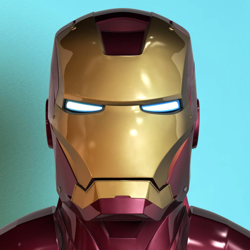 Ironman Helmet 3d Model