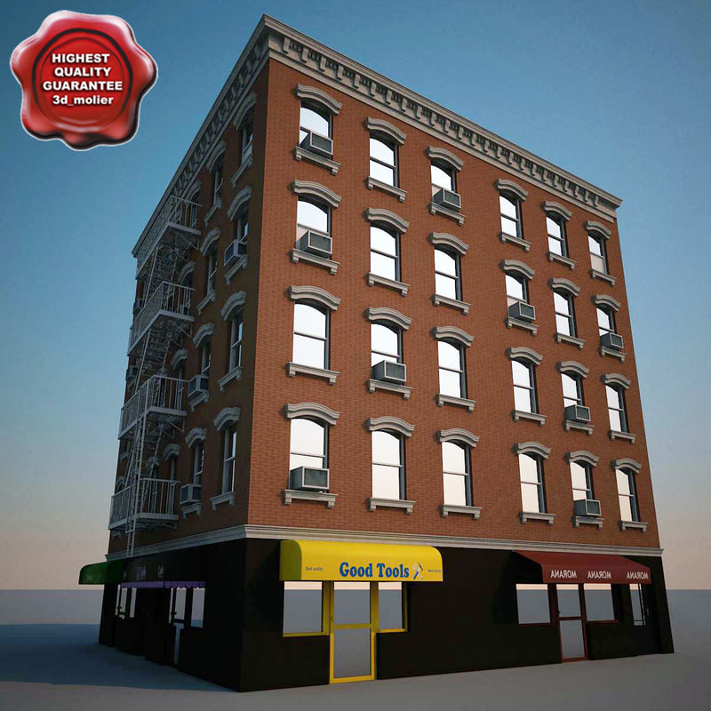 building v3 3d model