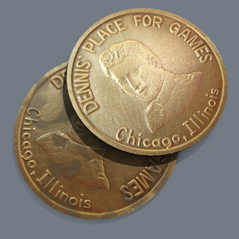 arcade coin obj