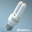 fluorescent light bulb e27 3d obj