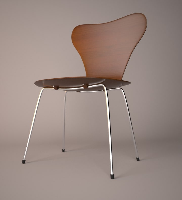 3ds max seven chair