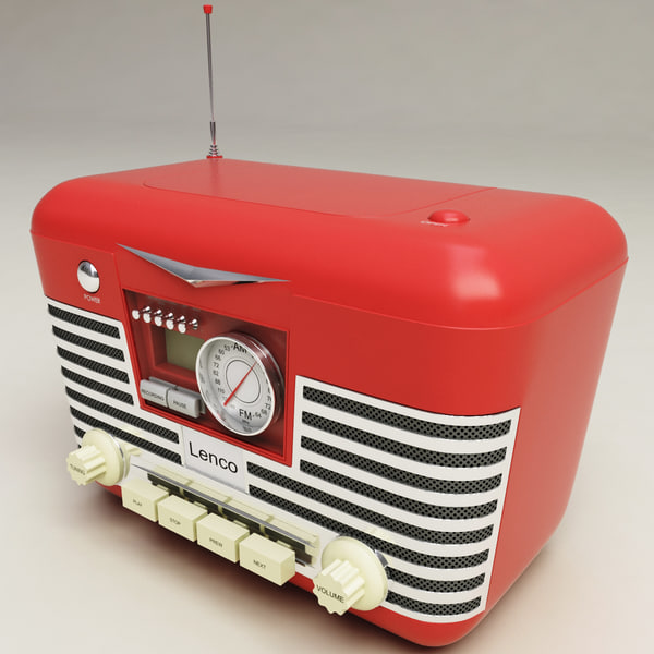 retro electronics v3 3d model