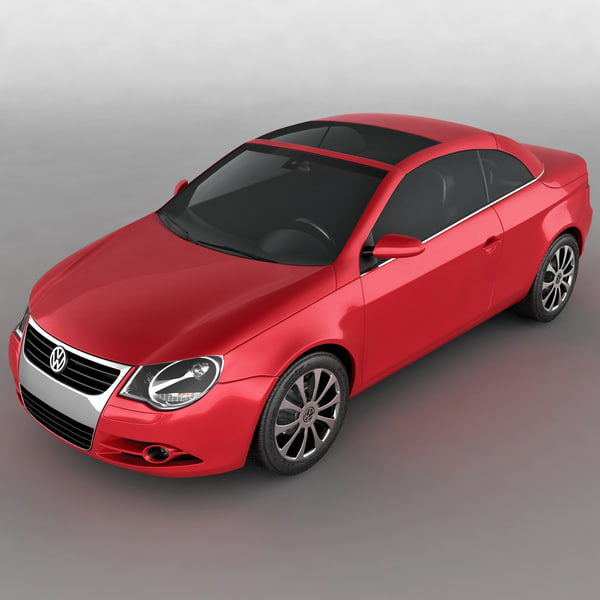 volkswagen eos 3d model
