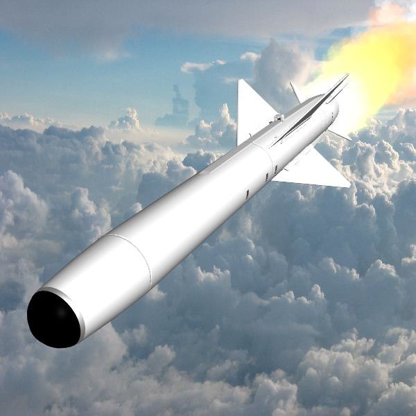 日本ASM-2导弹3D模型 - TurboSquid 545967