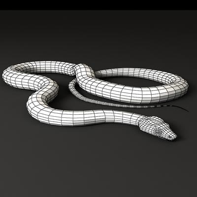 3ds max python orange snakes