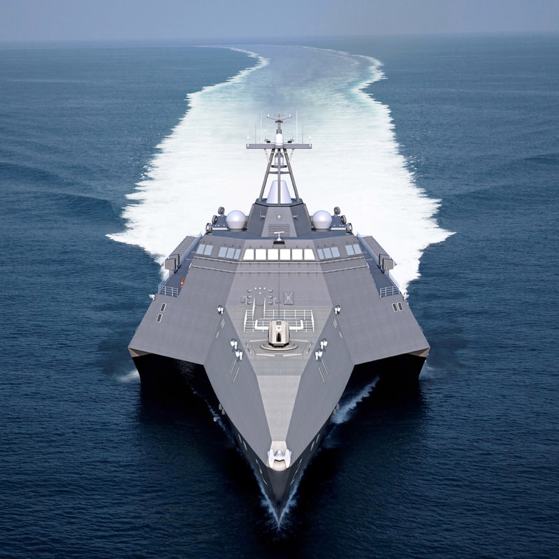 uss independence lcs-2 3d model