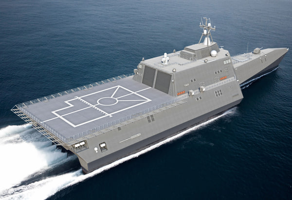 uss independence lcs-2 3d model