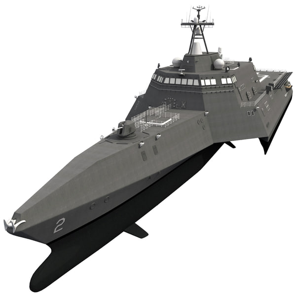 uss independence lcs-2 3d model