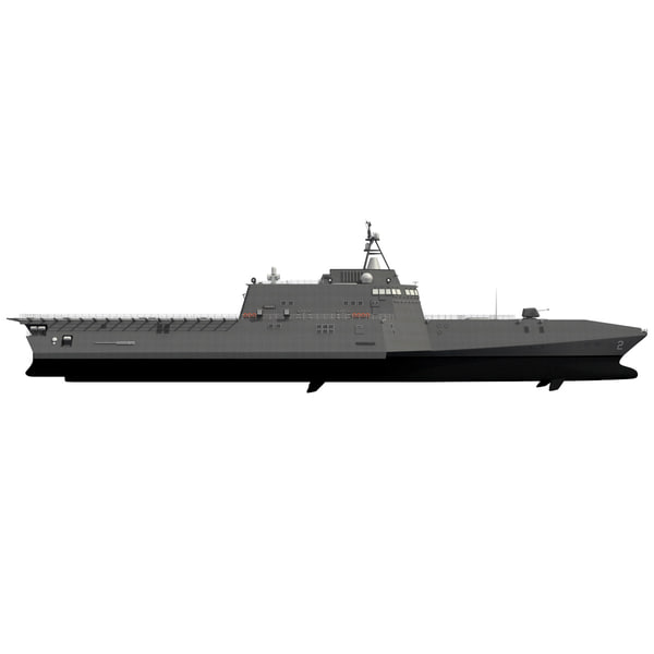 uss independence lcs-2 3d model