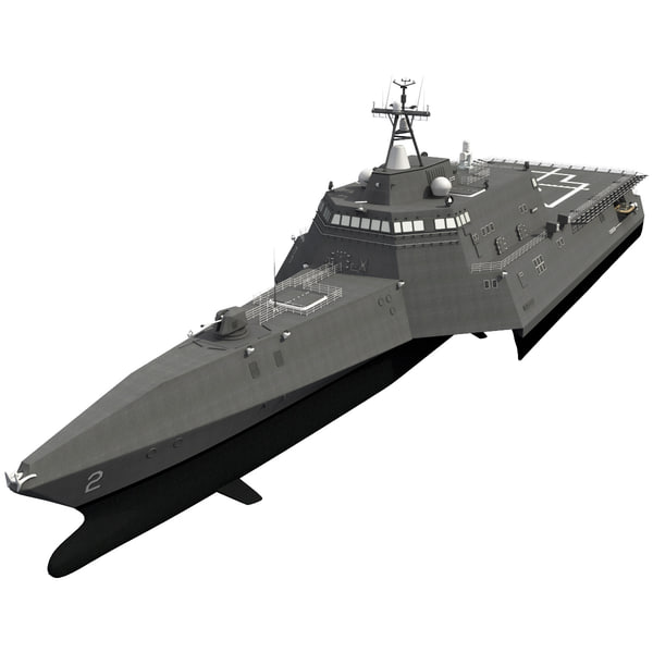 uss independence lcs-2 3d model