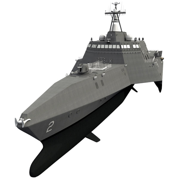 uss independence lcs-2 3d model