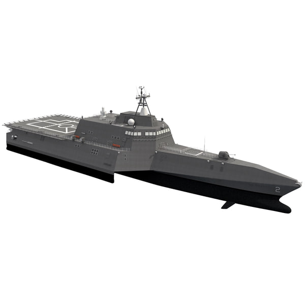 uss independence lcs-2 3d model