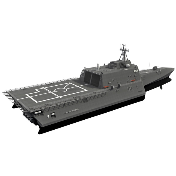 uss independence lcs-2 3d model