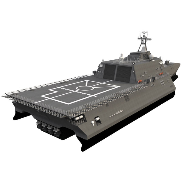 uss independence lcs-2 3d model