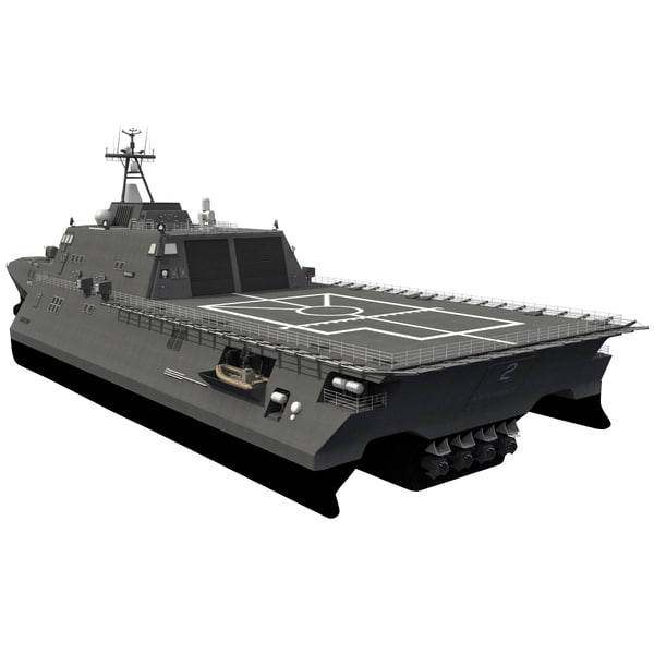 uss independence lcs-2 3d model