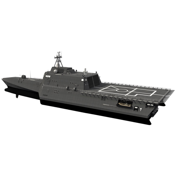 uss independence lcs-2 3d model