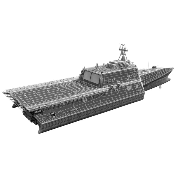 uss independence lcs-2 3d model