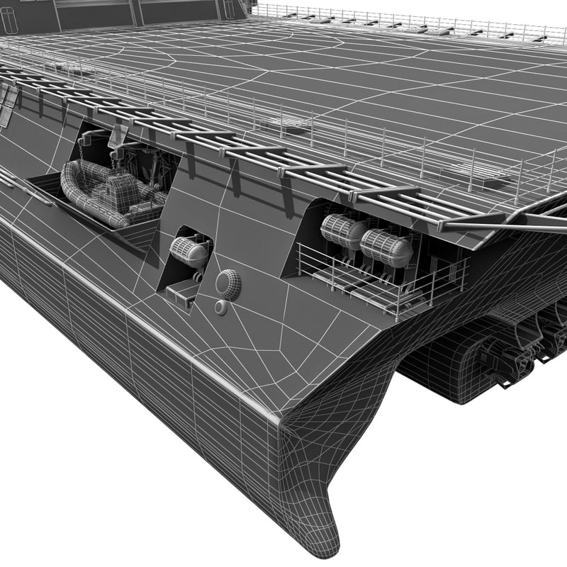 uss independence lcs-2 3d model