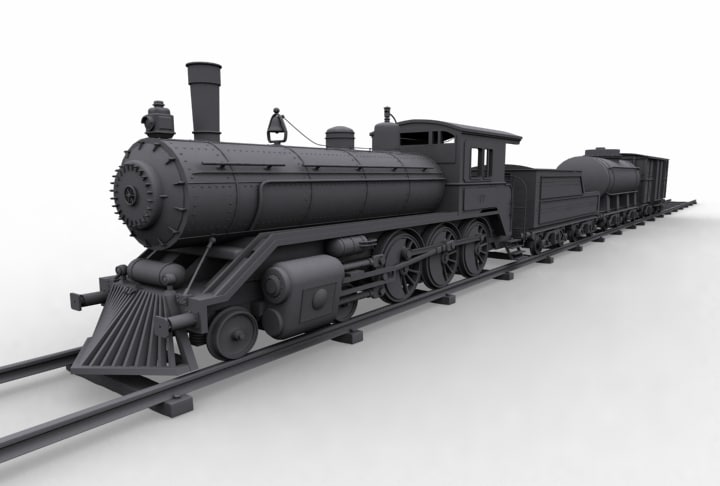 Zug 3D-Modell - TurboSquid 547193