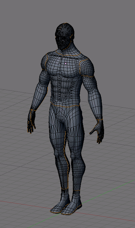 human male animations 3d model
