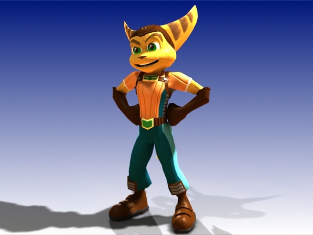 ratchet rigged 3d 3ds