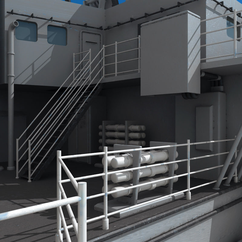 navy ships 3d model