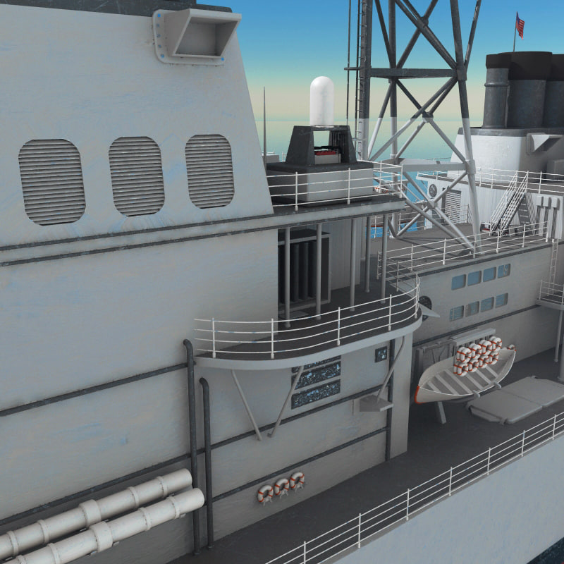 navy ships 3d model