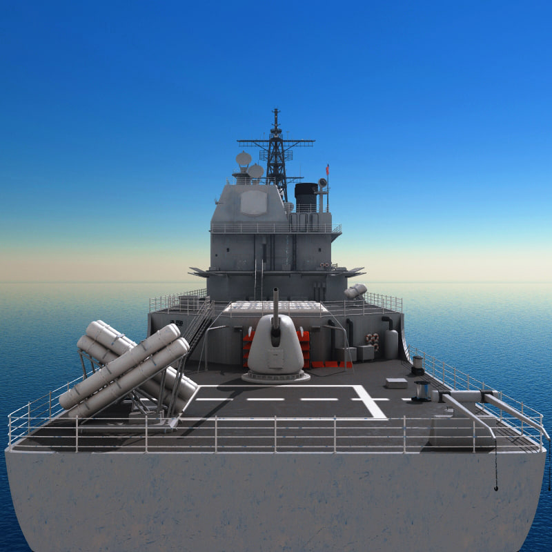 navy ships 3d model