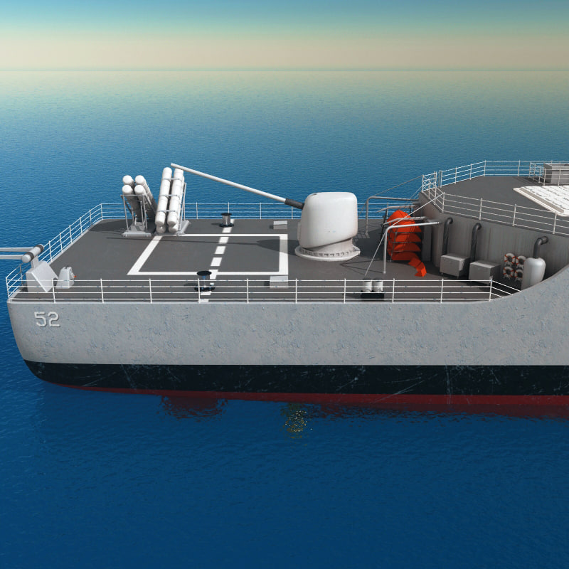 navy ships 3d model