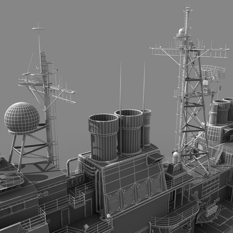 navy ships 3d model