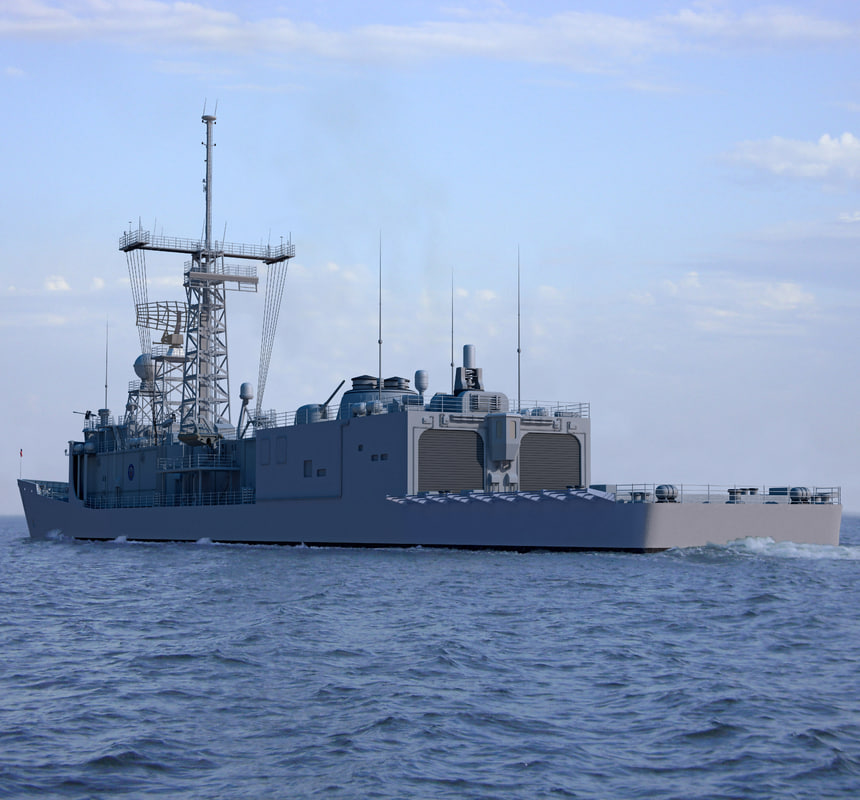navy ships 3d model